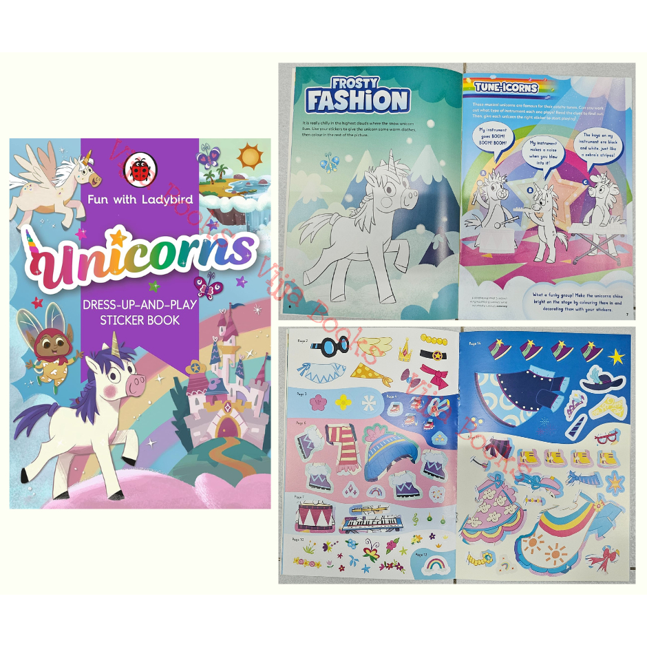 Fun With Ladybird Dress-Up-And-Play Sticker Book Children Activity ...