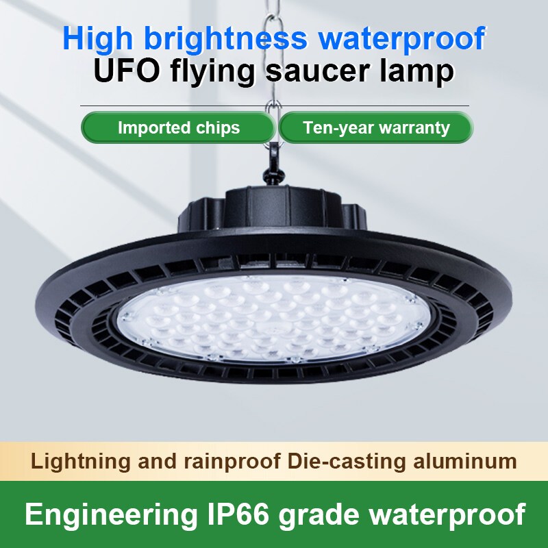 Industrial Lighting 220v LED High Bay UFO Light White Light300w/400W ...