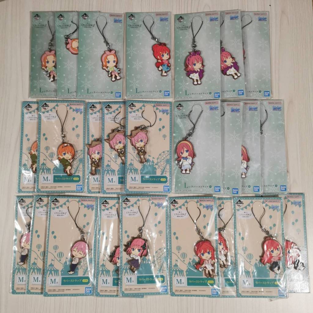 Twin Keychain Five [Genuine License] SET2 Anime The Quintessential ...