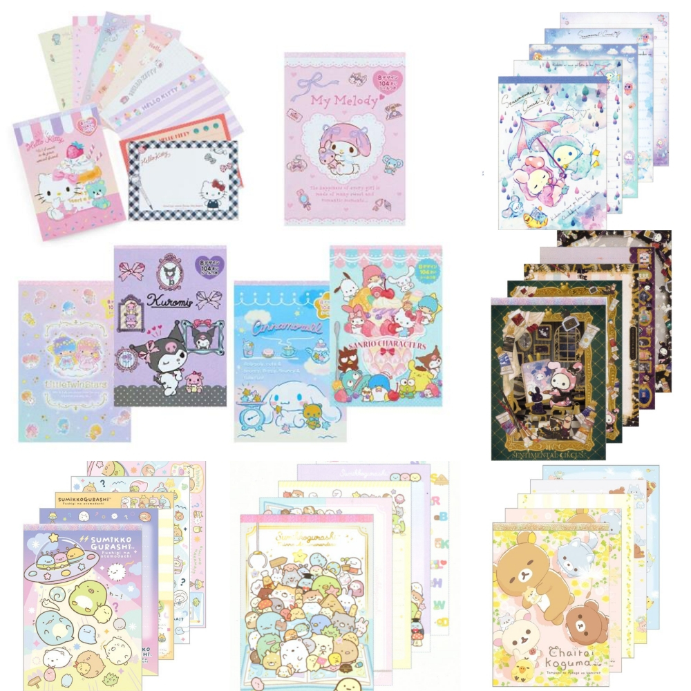 67 Designs Cute A6 Size Notepad New Pattern From Sanrio Japan. | Shopee ...