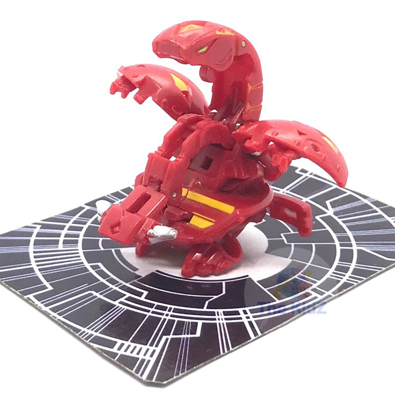 Bakugan Gundalian Invaders Red Pyrus Snapzoid | Shopee Philippines