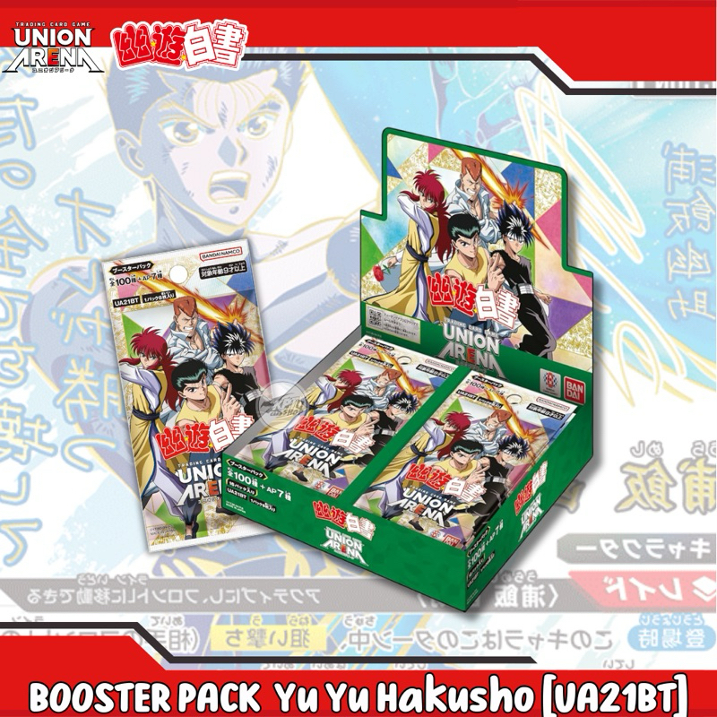 UNION ARENA Booster Pack-Yu Hakusho [UA21BT] | Shopee Philippines