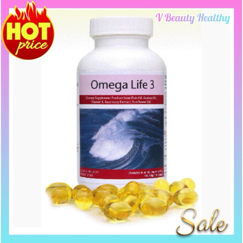 Omega Life 3 Light 3 Dietary Supplement From Fish Oil 100% Authentic ...