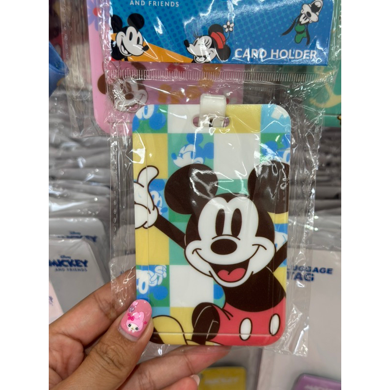 Mickey Mouse Employee Id Card Tag [Tag + Strap] | Shopee Philippines