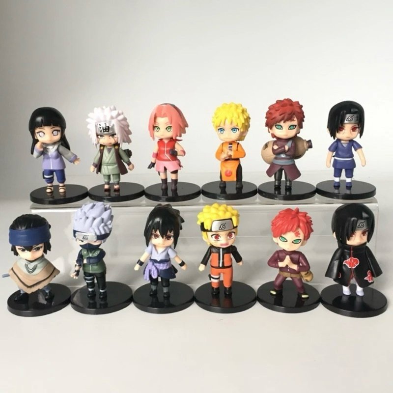 ! Naruto Model (Set Of 12) Height 9cm | Shopee Philippines
