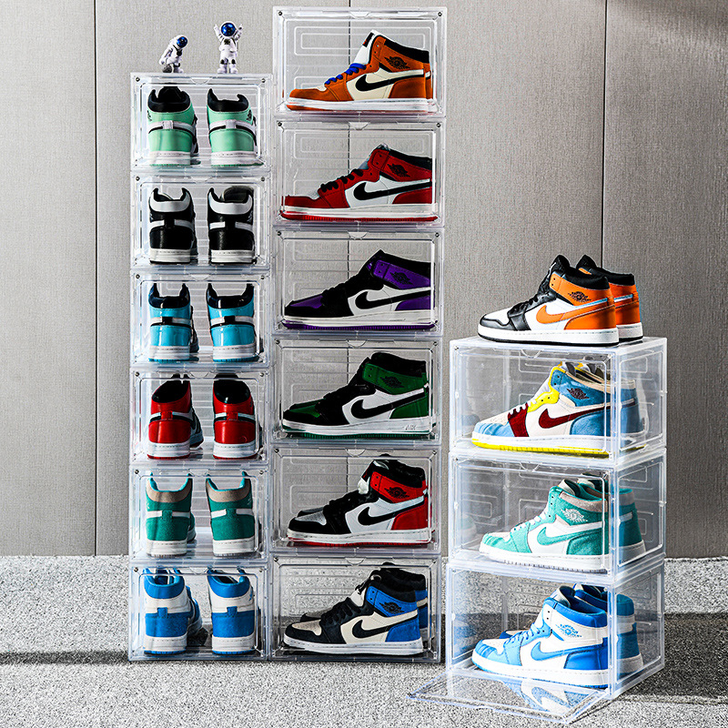 24 Hours Arrange Shoe Boxes Can Be Stacked On Many Layers The Front ...