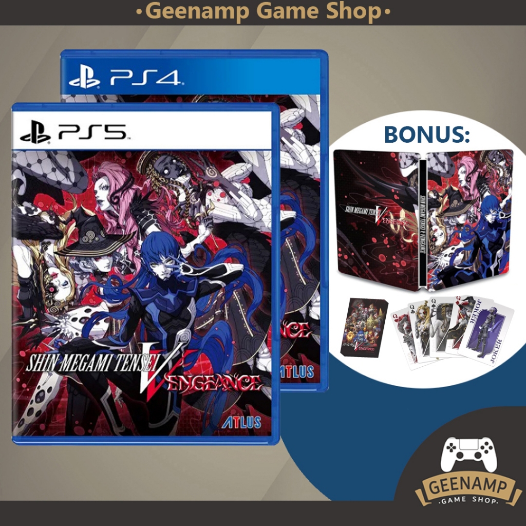PS4 PS5 [1st Hand] Shin Megami Tensei V: Vengeance-Launch Edition | Shopee Philippines