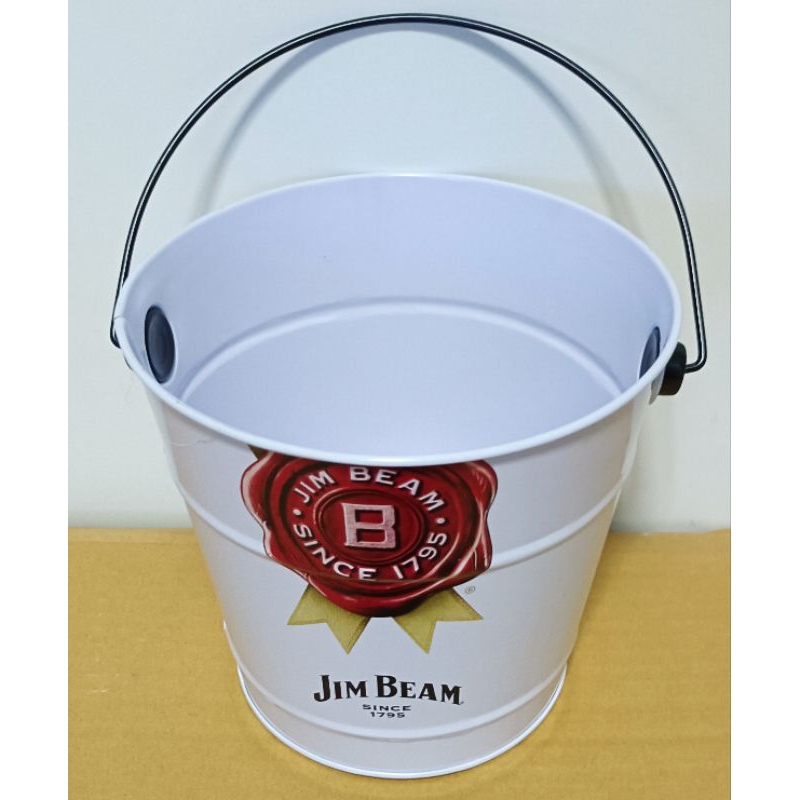 JIM BEAM Zinc Bucket Beautiful Work Attractive To Use Worth Collecting ...
