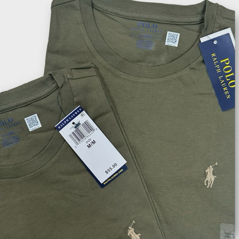 RL Tag QR CODE CUSTOM SLIM FIT JERSEY T-SHIRT Authentic Product1 ...