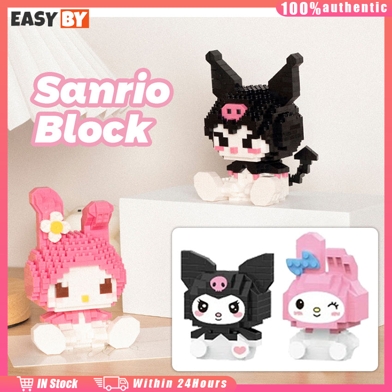 Building Blocks Kuromi Melody Cute Learning Toys | Shopee Philippines
