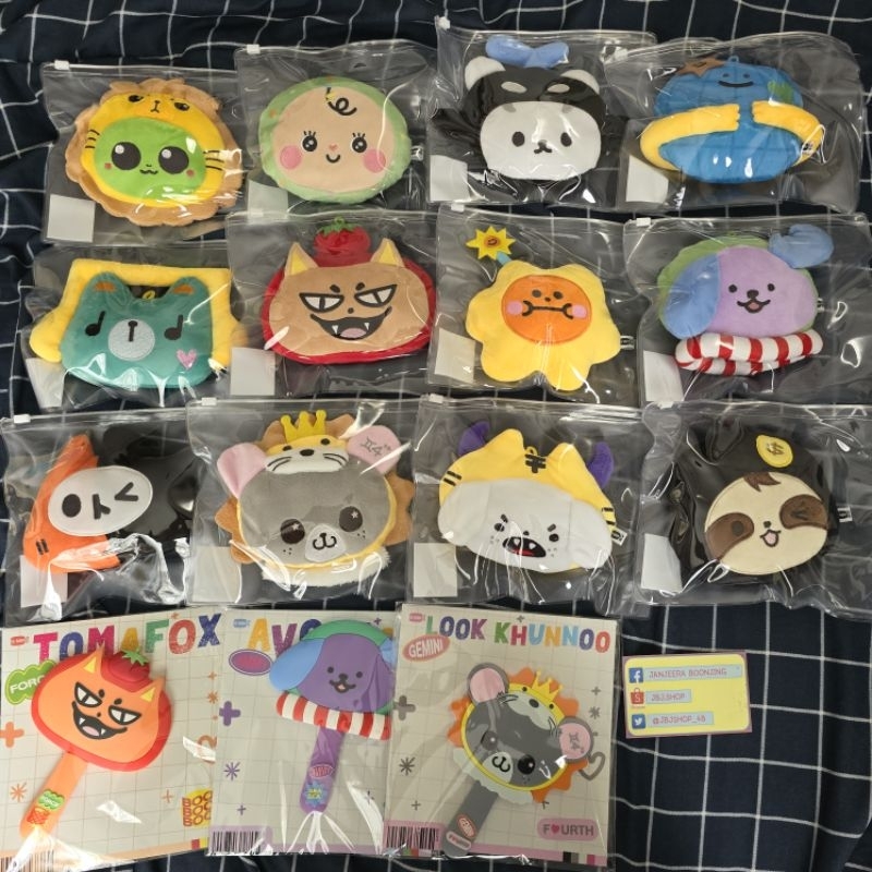 GMMTV Mascot Doll Pouch Hamd Mirror-Tomafox Kingman Polcasan Mr ...