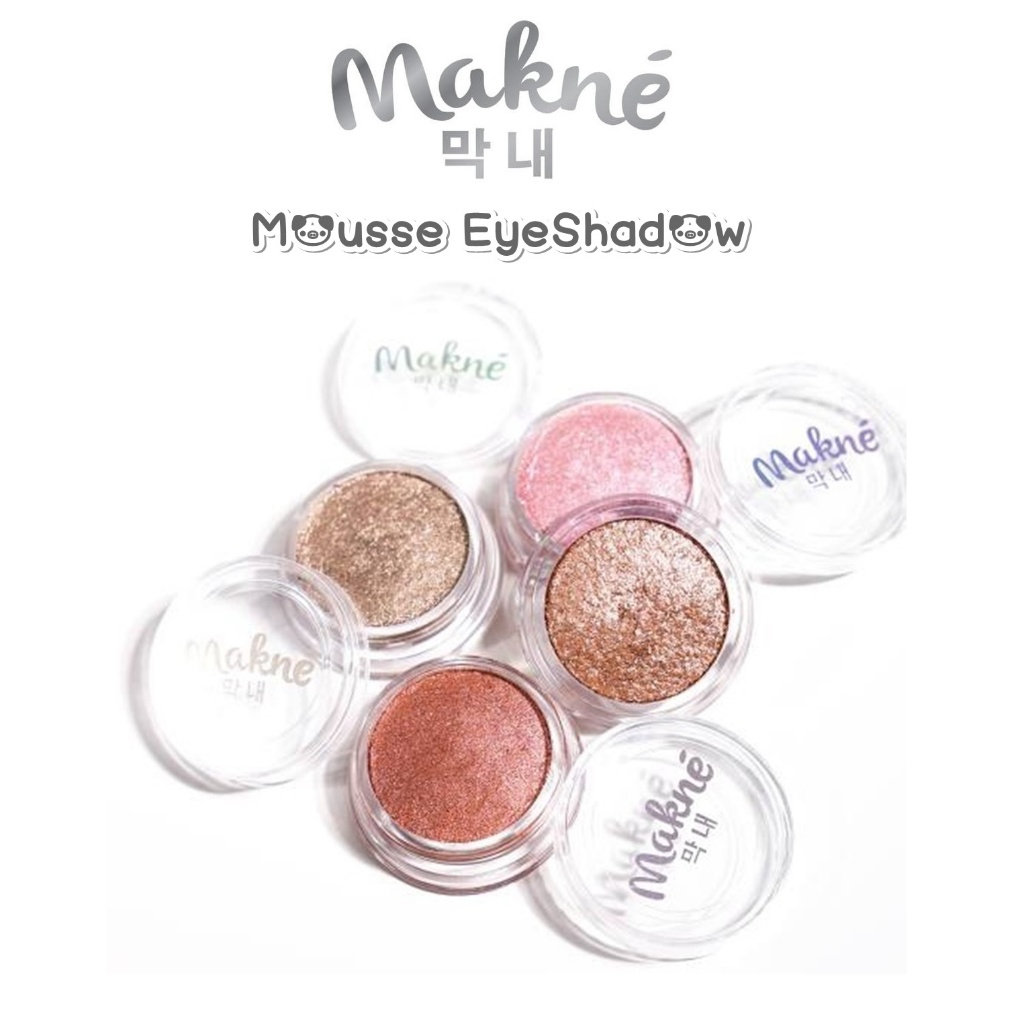 MAKNE Mousse Eye Shadow EyeShadow (4 Color To Choose) | Shopee Philippines