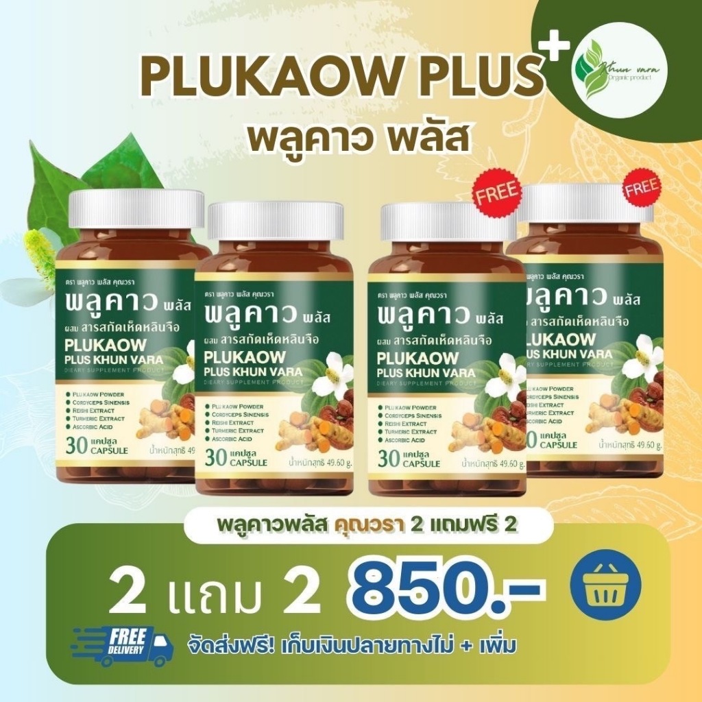 Plukao Plus Khun vara Plukaow Strengthens The Landscape And Antiviral ...