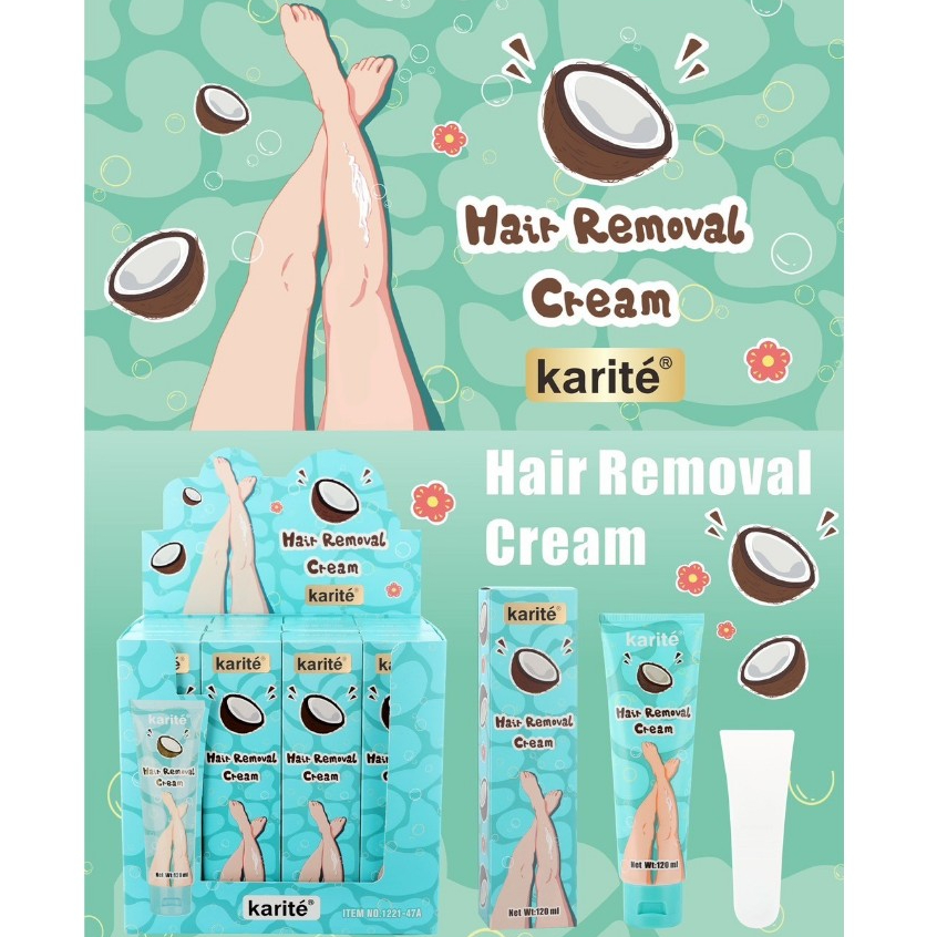 Karité Natural Hair Removal Cream Gentle On The Skin Available In 2 ...