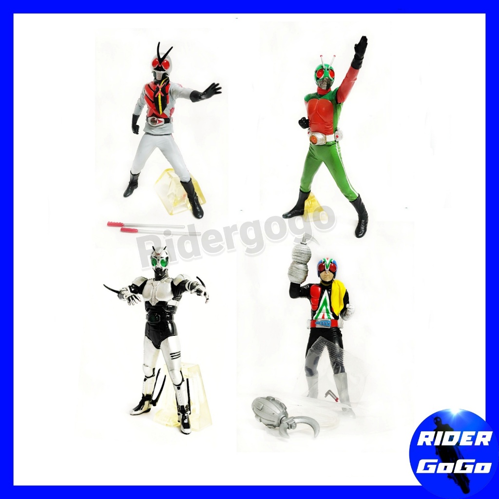 Red Wizard Model Showa Masrider Kamen Rider Masked HDM Work | Shopee ...