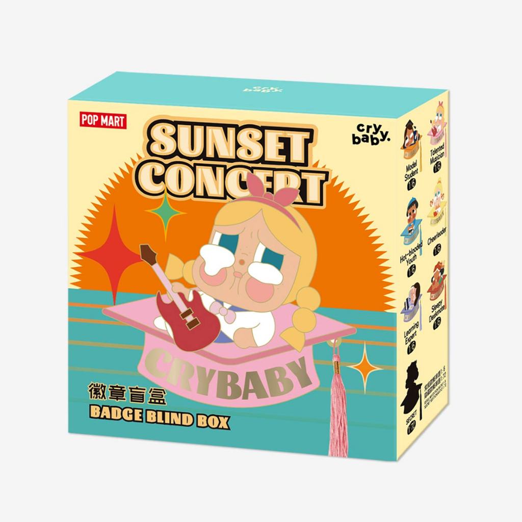 Magnet : CRYBABY Sunset Concert Series-Badge Blind Box | Shopee Philippines
