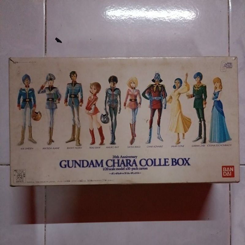 Hg gundam chara colle box figure model kit hguc gunpla | Shopee Philippines
