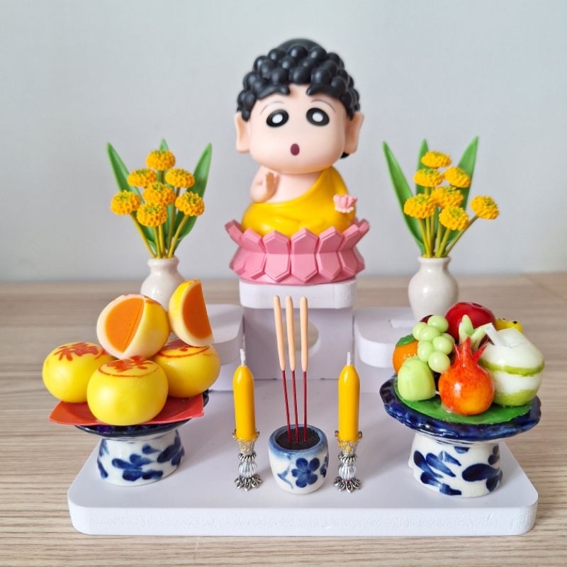 Phra Shinchan Display Model Reverend Father A Gift Collection Cute On ...