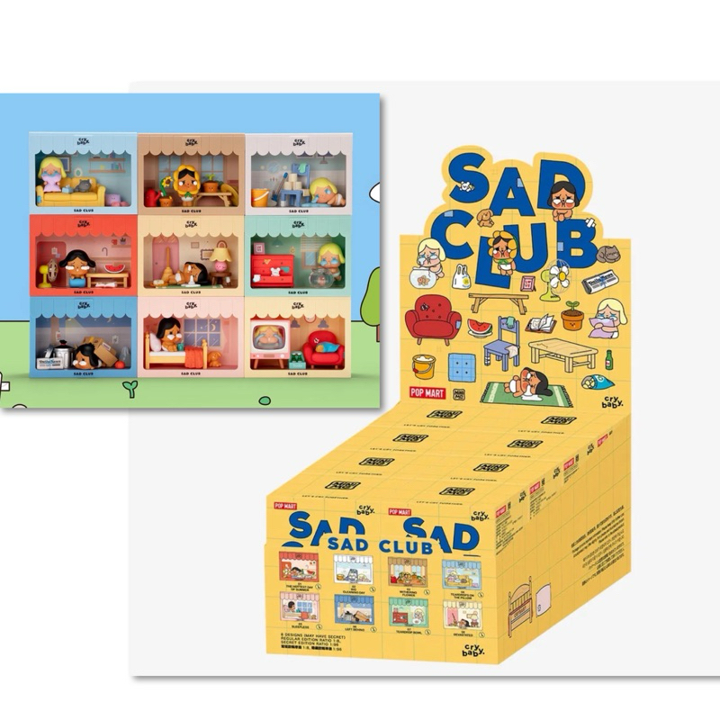 CRYBABY Sad Club Series Scene Sets Lifting Blocks | Shopee Philippines