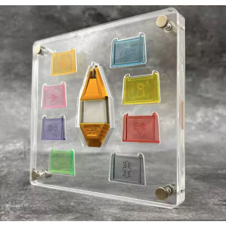 Acrylic Stainless Steel Insert Emblem Digimon Digivice 25th COLOR ...