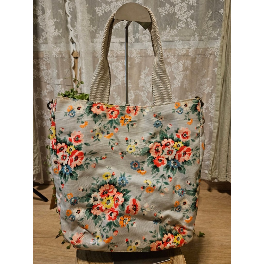 Cath Kidston Classic Pattern Shoulder Bag Good Condition (With Yellow ...