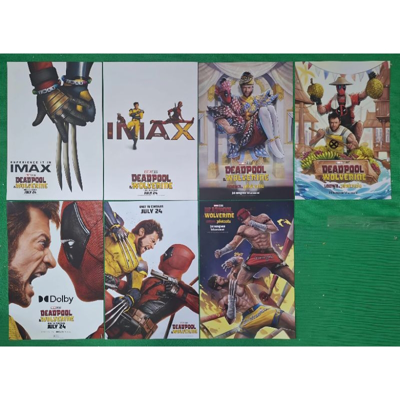 IMAX Poster Deadpool & Wolverine 2024 Authentic Major Cineplex Hugh ...