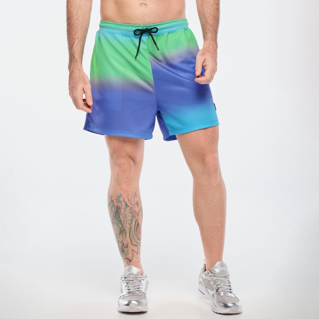 Funscape Men's Mesh Shorts (Zumba Exercise Shorts) | Shopee Philippines