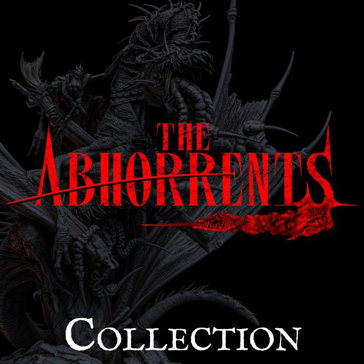 The Abhorrents: Collection-Model For DnD miniature and other RPG's ...