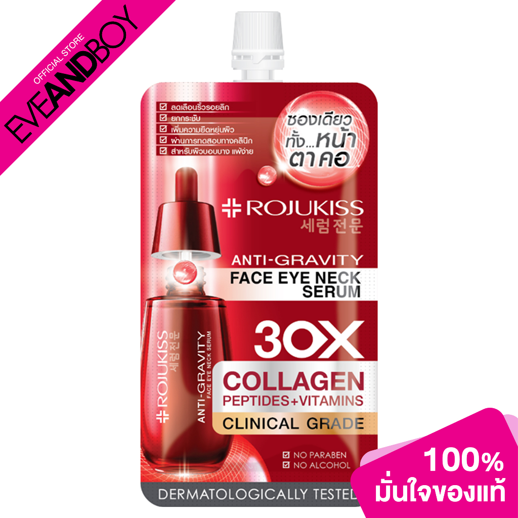 ROJUKISS Anti-Gravity Face Eye Neck Serum (8ml | Shopee Philippines