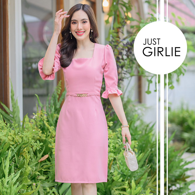 Pink Collections🩷Pink Theme Party Dress Pink Lace Beautiful Available ...