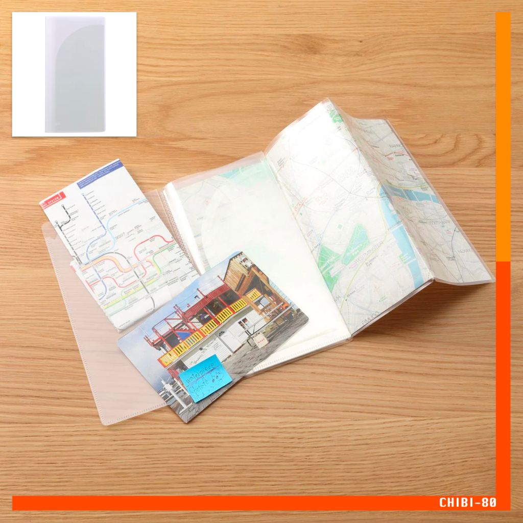 A4 Size 6-Pocket Slim Muji Document Folder (Triple Fold) | Shopee ...