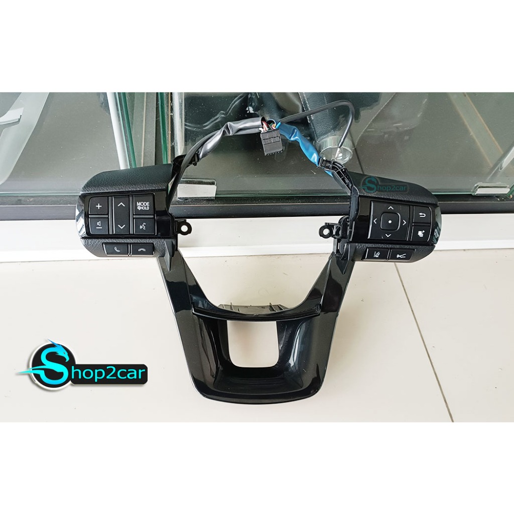 Revo Steering Wheel Push Button Control With U-Shape Black Piano ...