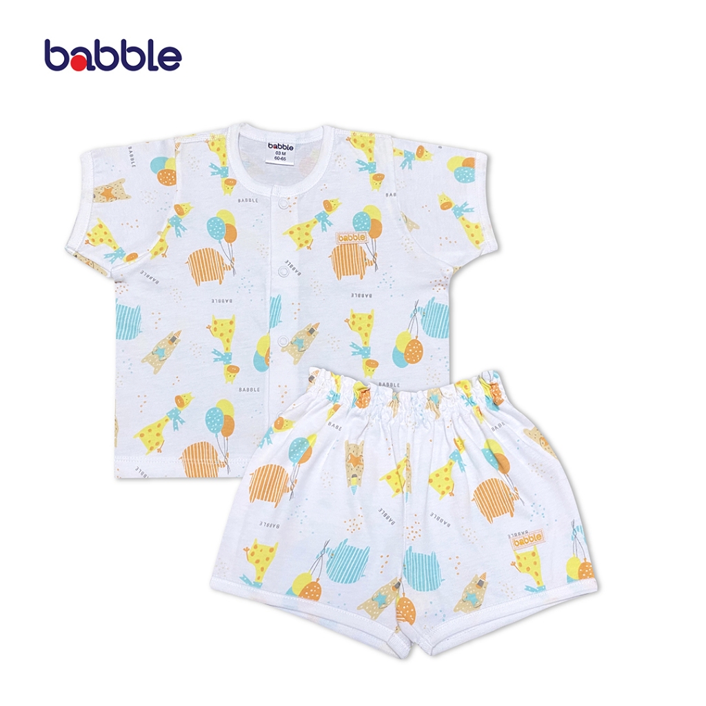BABBLE Baby Set Short Sleeve 3 To 7 Years Old Happy Time Collection ...