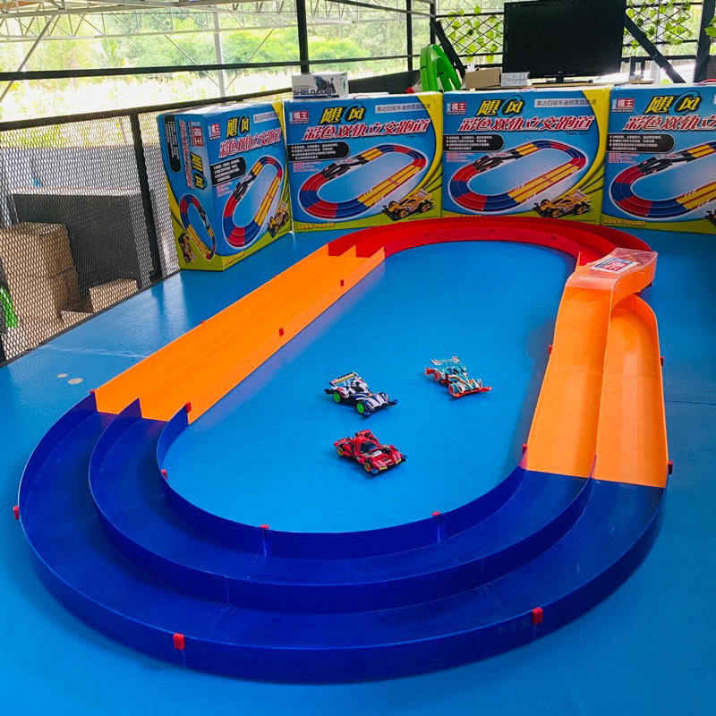 Tamiya Trams Racing Tracks Rc Car mini4wd.(Track Colour 2 Lane ...