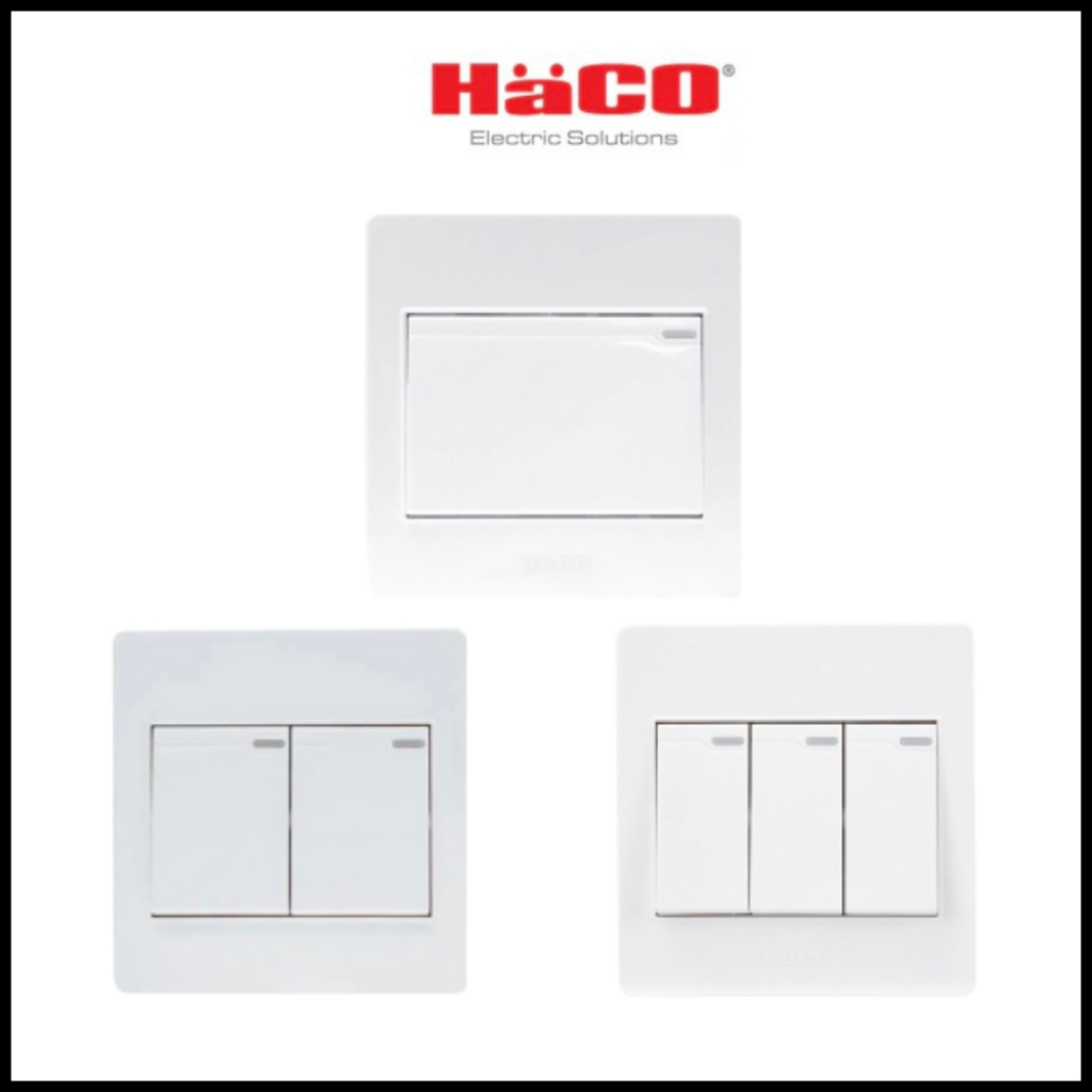 HACO One Way Switch 1/2/3 Channel Float | Shopee Philippines