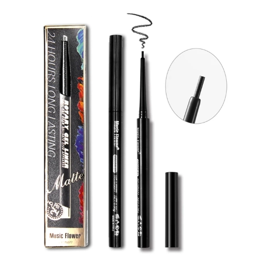 Eyeliner Music Flower Pen Waterproof Sweatproof Pencil Texture Easy To ...