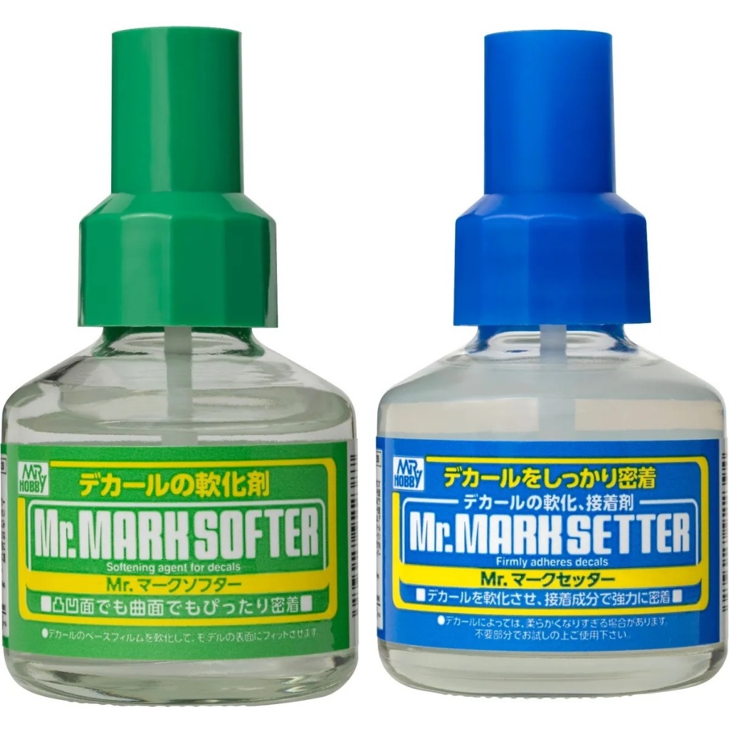 Mr.Mark Setter(Decal Glue) And Mark Softer (Soft Clay) | Shopee Philippines