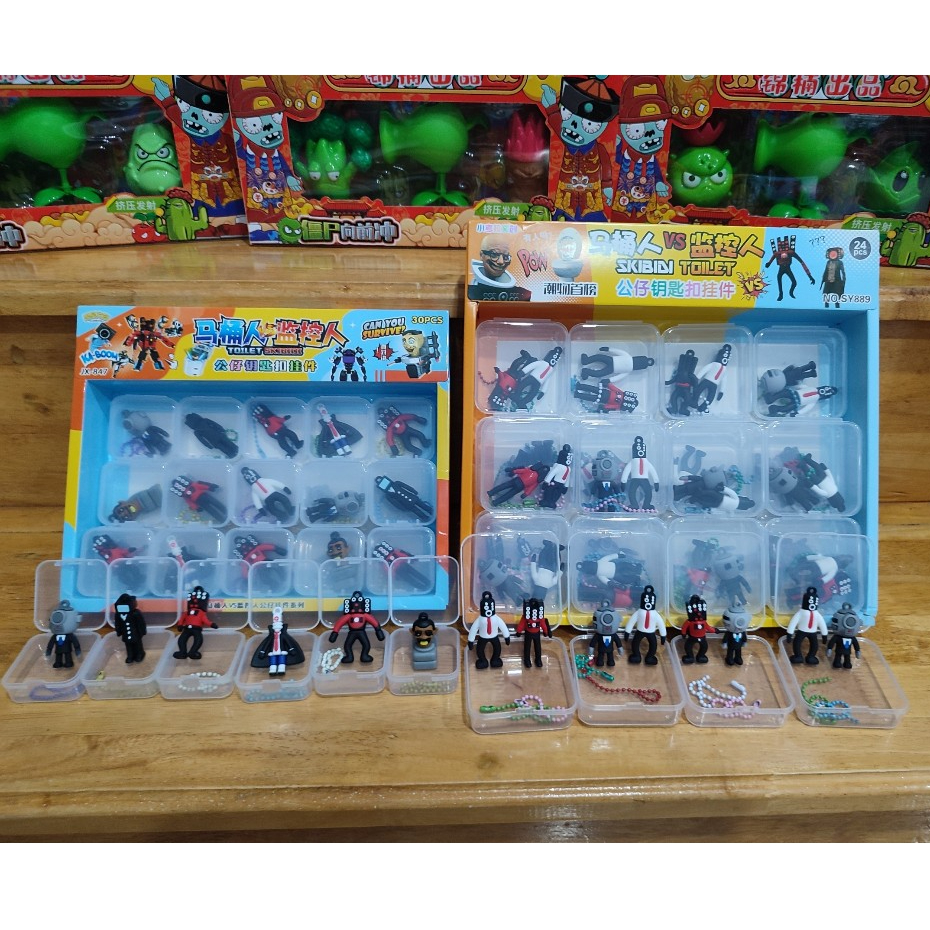 Skibidi TV Man Keychain | Shopee Philippines