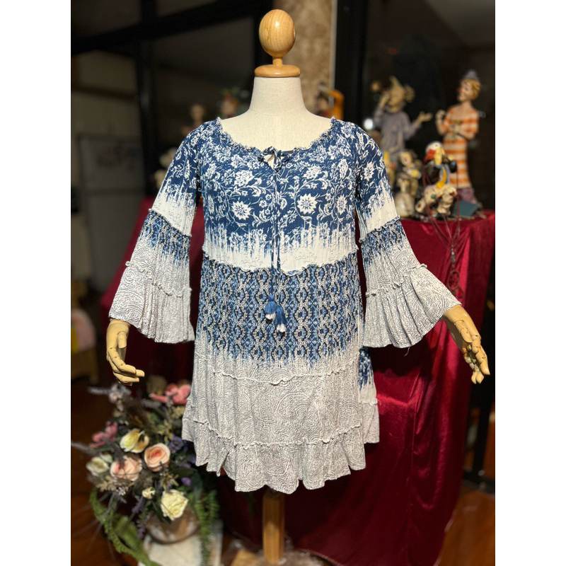 Bohimian Dress With Beautiful Pattern | Shopee Philippines
