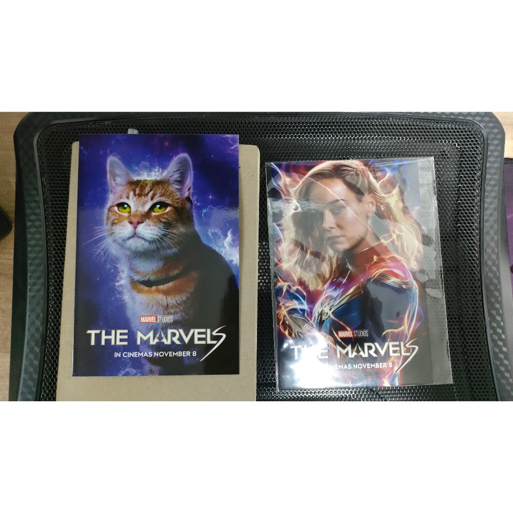 Marvel Postcard The Marvels Genuine Copyright From Major cineplex ...