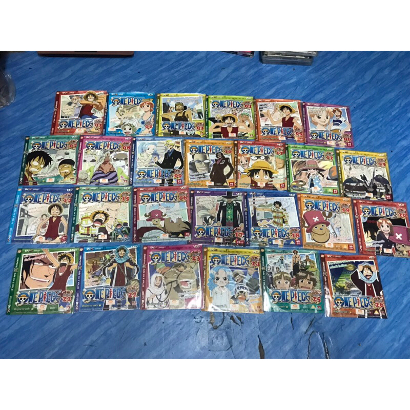 VCD Cartoon ONE PIECE Part 2 26 End Set Original Disc Master Hand 1 ...