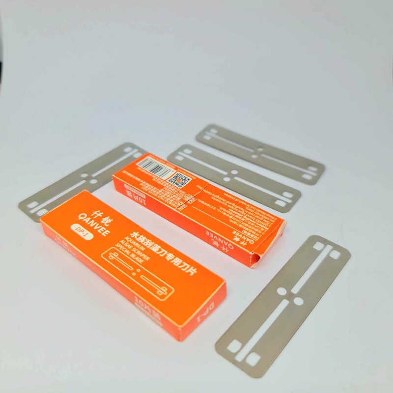 Authentic Moss Scraping Blade QANVEE 6x1.5 cm. Sale Pack Of 10 Pcs ...