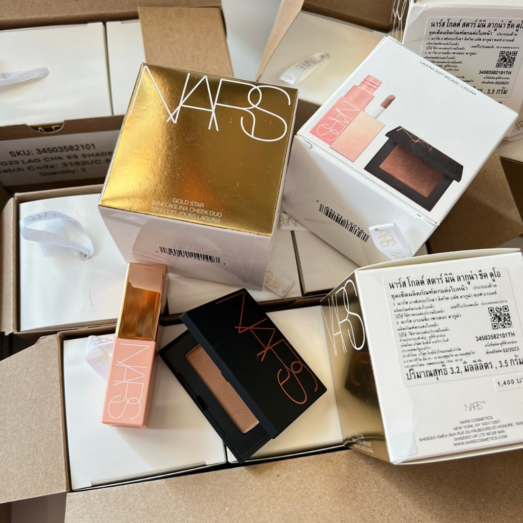 Beautiful Glow Lustrous Skin Nars Gold Star Mini Laguna Cheek Duo (Ask ...
