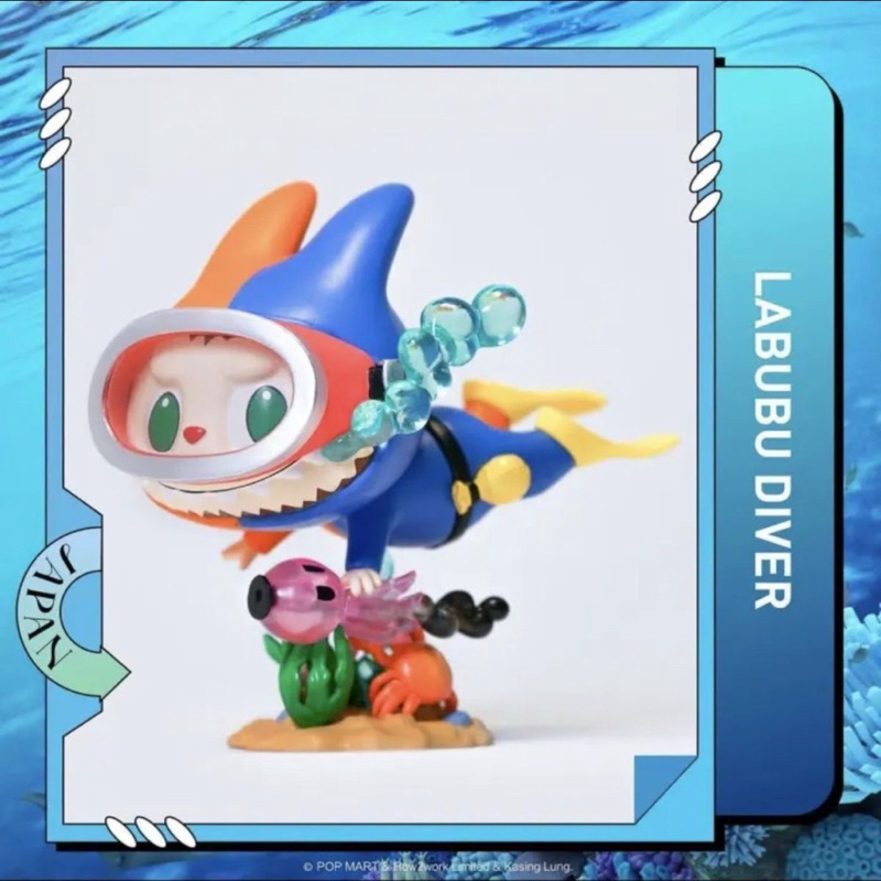 POPMART LABUBU Diver Labuh Diving Action Figures Limited | Shopee ...