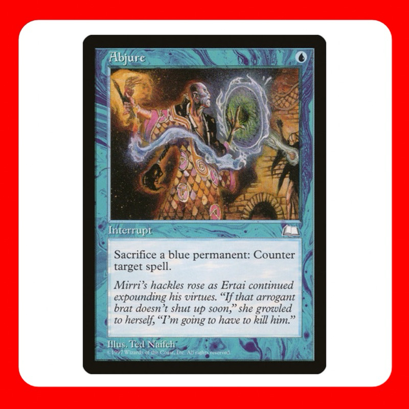 [MTG] Abjure [WL] [BLUE] [COMMON] [NORMAL] [ENG] (Magic Card/Magic the ...