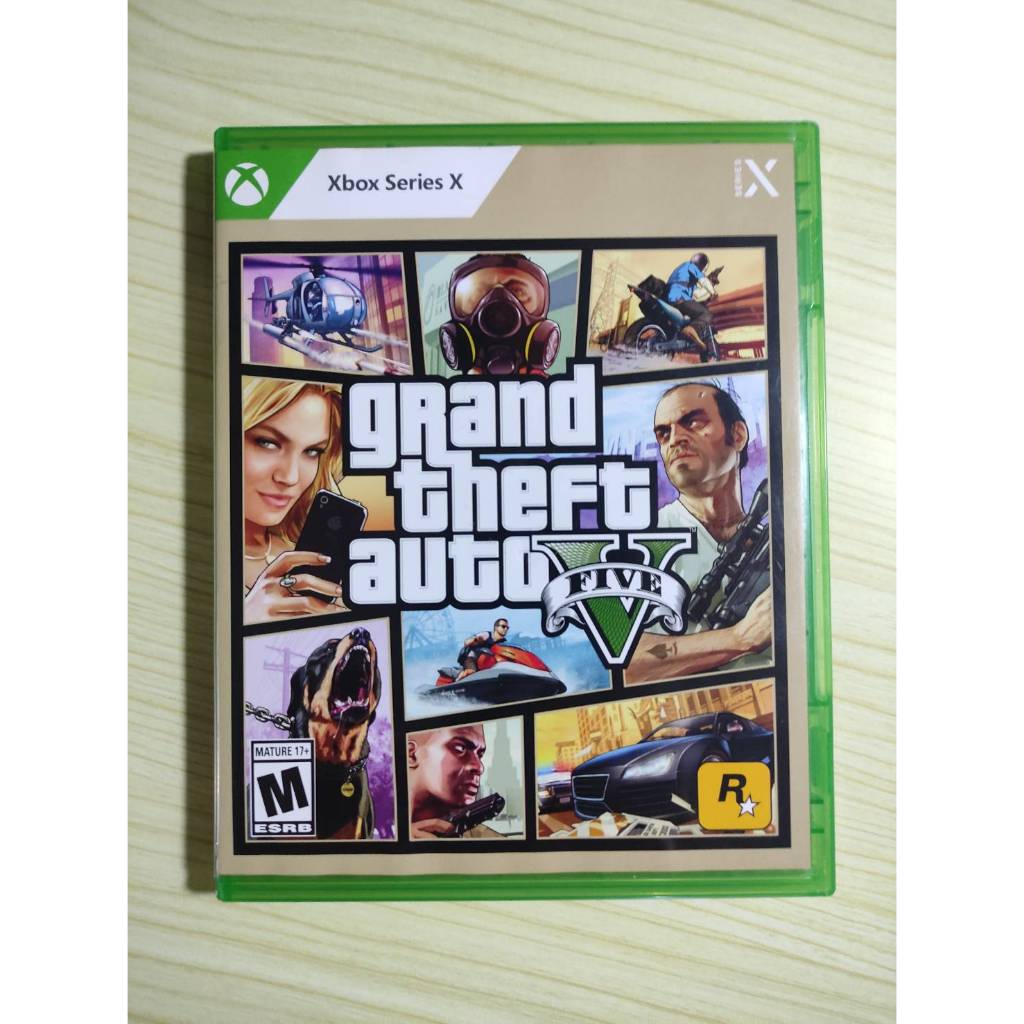 (2nd Hand) Xbox Series X - GTA 5 Gran Theft Auto V (us) | Shopee ...