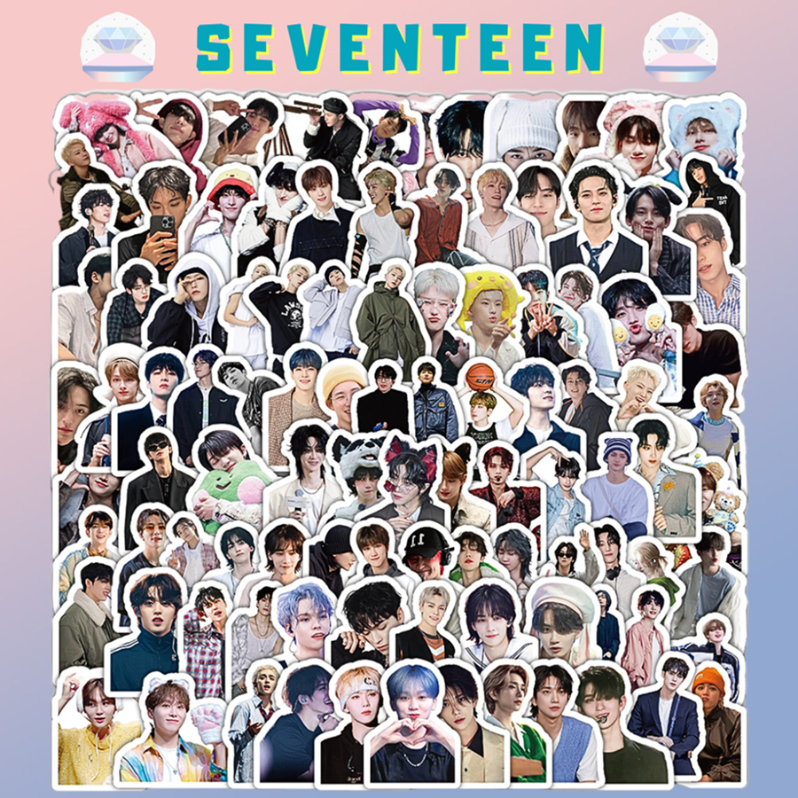 SEVENTEEN dicut Sticker 100pcs | Shopee Philippines