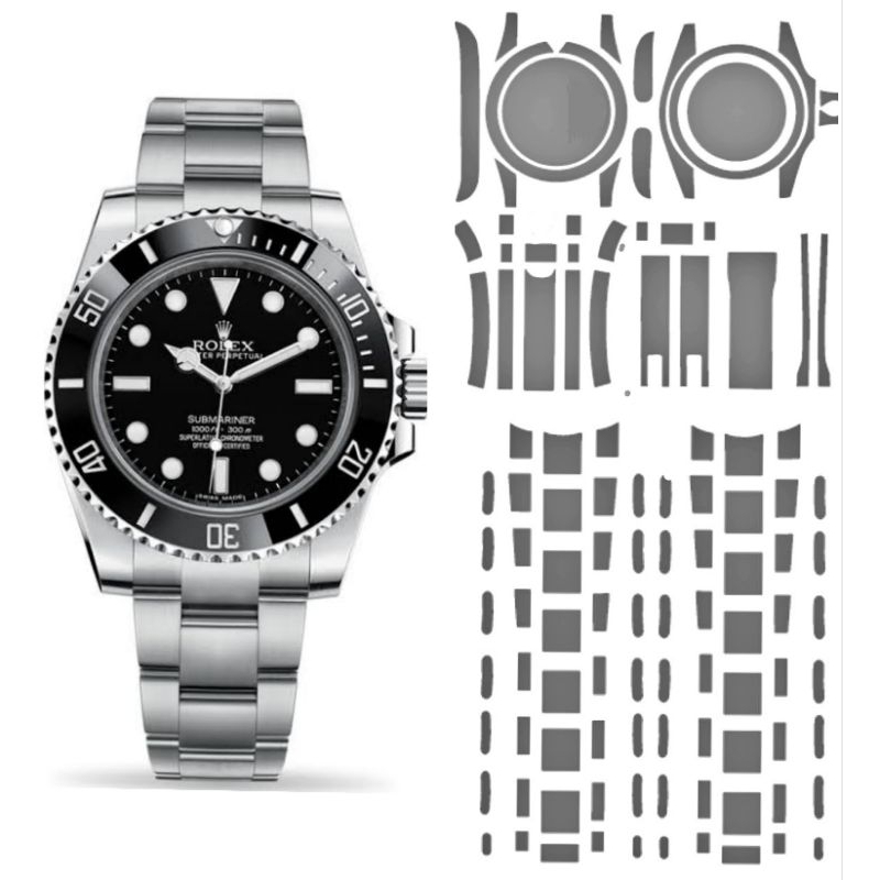 114060-- All Around Protector Film for ROLEX SUBMARINER nodate 40MM ...
