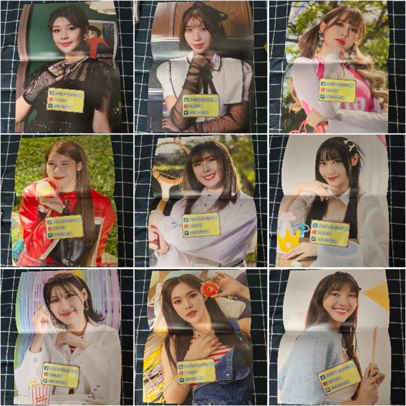 Poster A3 Election Book BNK48 CGM48 GE4 General Magazine Om Pimni Fem ...