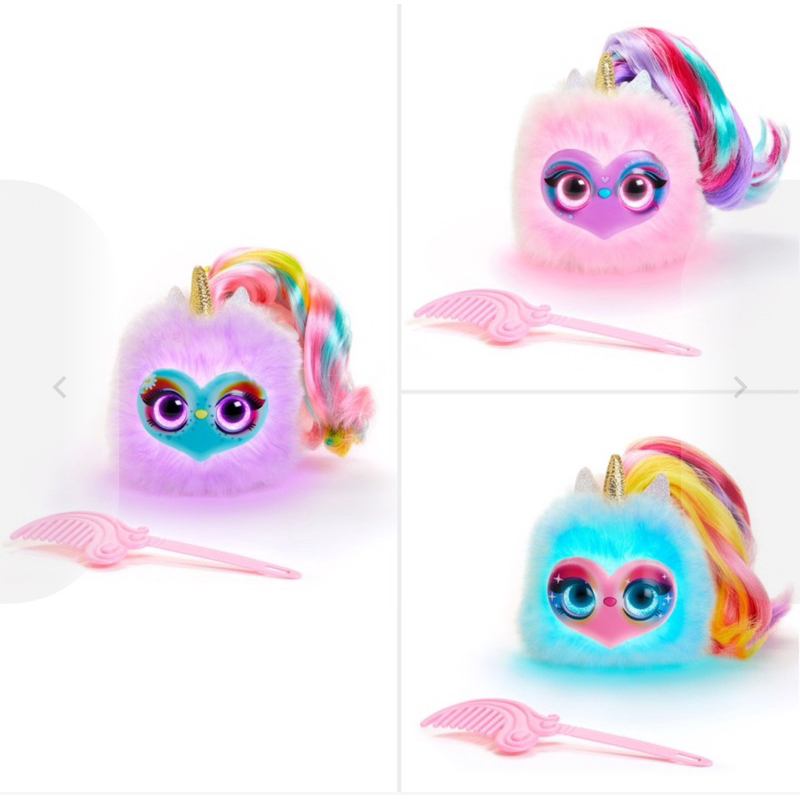 My Fuzzy Friends Lumies Interactive Color Changing Plush | Shopee ...